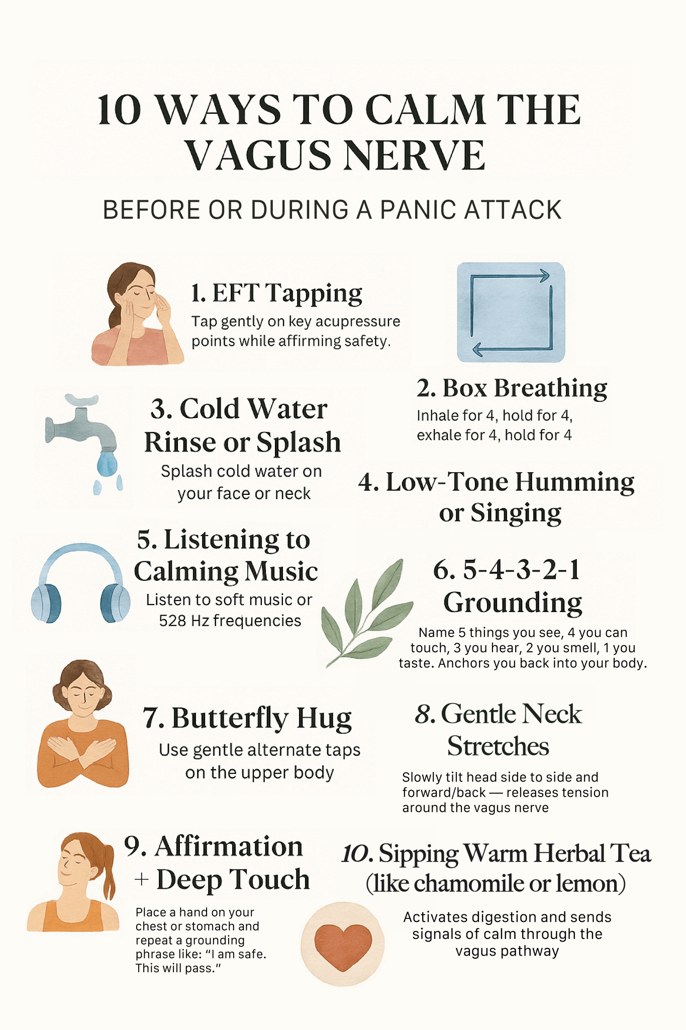 10 Ways to Calm the Vagus Nerve (Before or During a Panic Attack ...